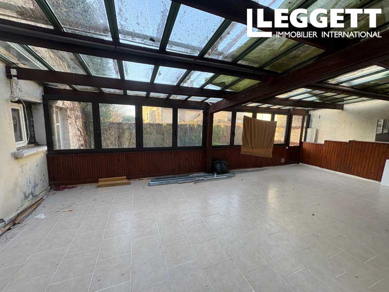 A large commercial property in the centre of Nontron with 4 bedroom ...