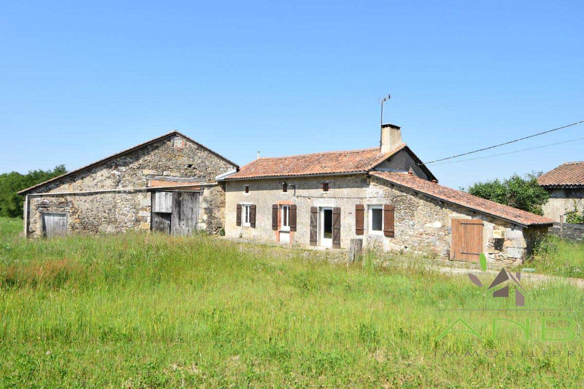 Stone House with Barn - Bussière-Badil 24360, Dordogne, Nouvelle Aquitaine